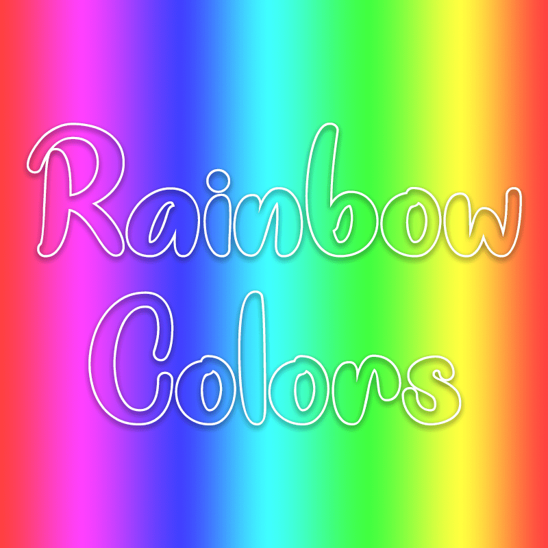 Rainbow Colors